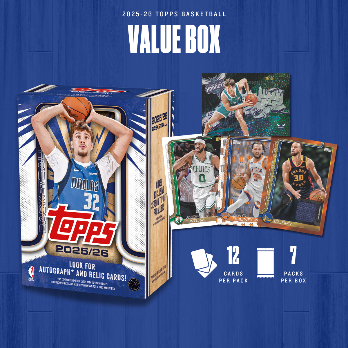 Topps - 2025/26, Basketball -Value Box.