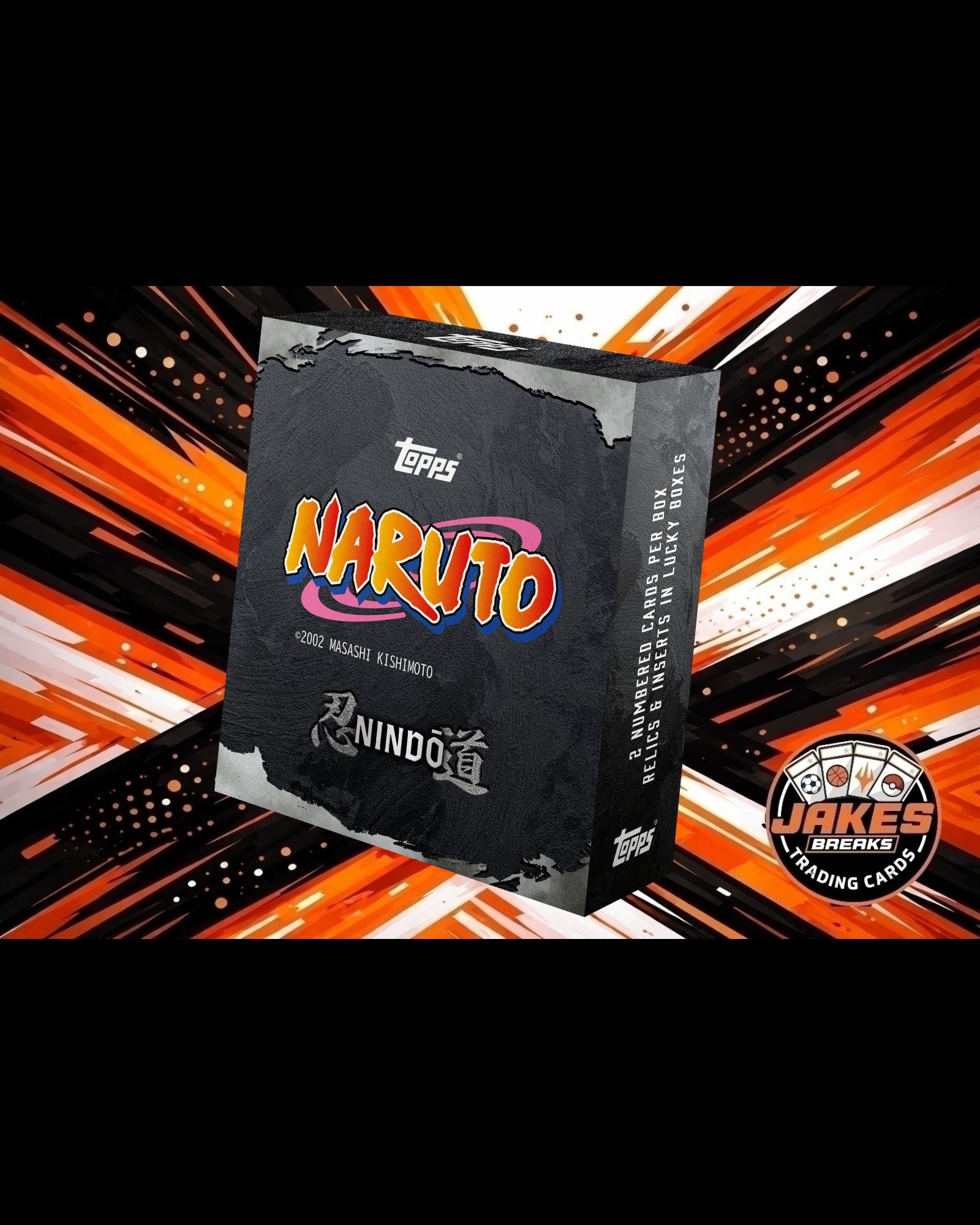 Topps Naruto 2025 Nindo Collection Hobby Box