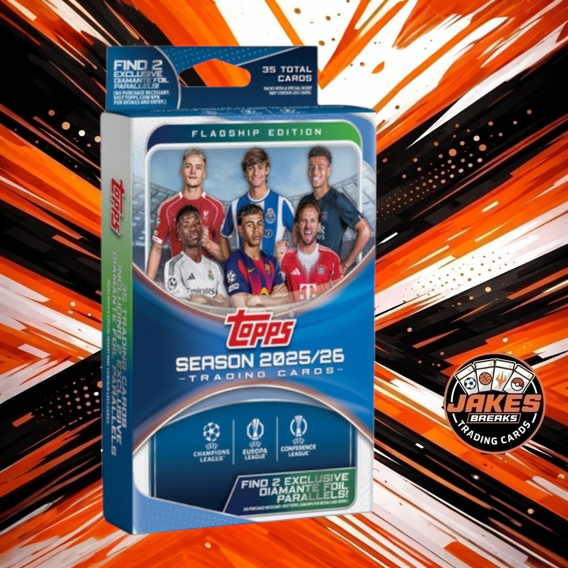 2025-26 Topps UCC Club Competitions FLAGSHIP Hanger Box