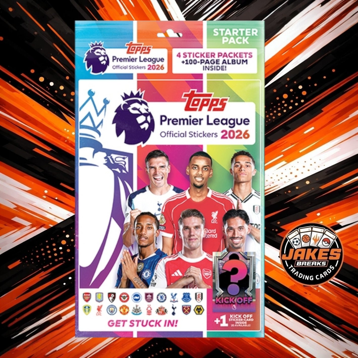 Topps - 2026 Premier League Football (Soccer) Official Sticker Collect